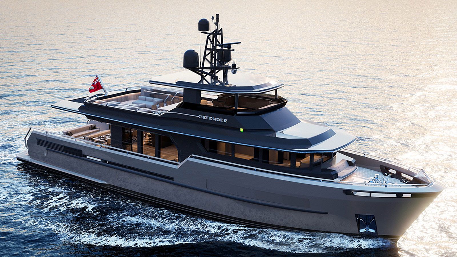 Defender: 30m explorer yacht concept presented by Vripack